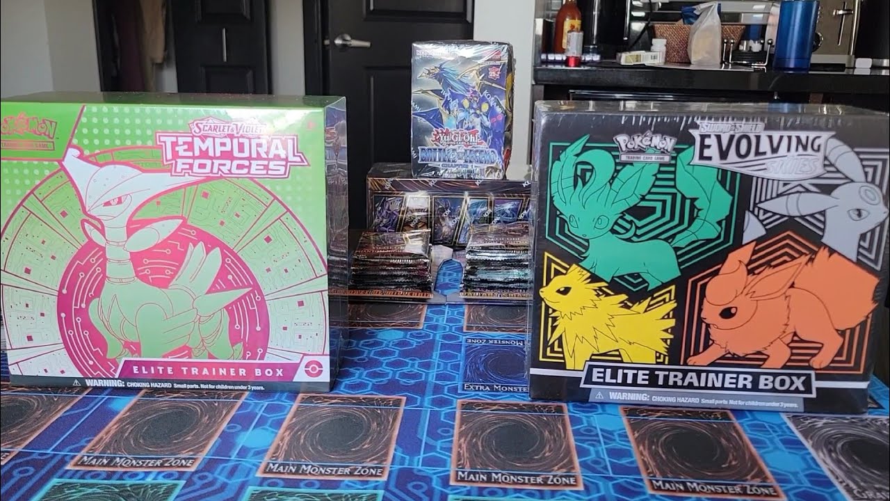 Pokemon Temporal Forces & Evolving Skies ETB Opening - YouTube