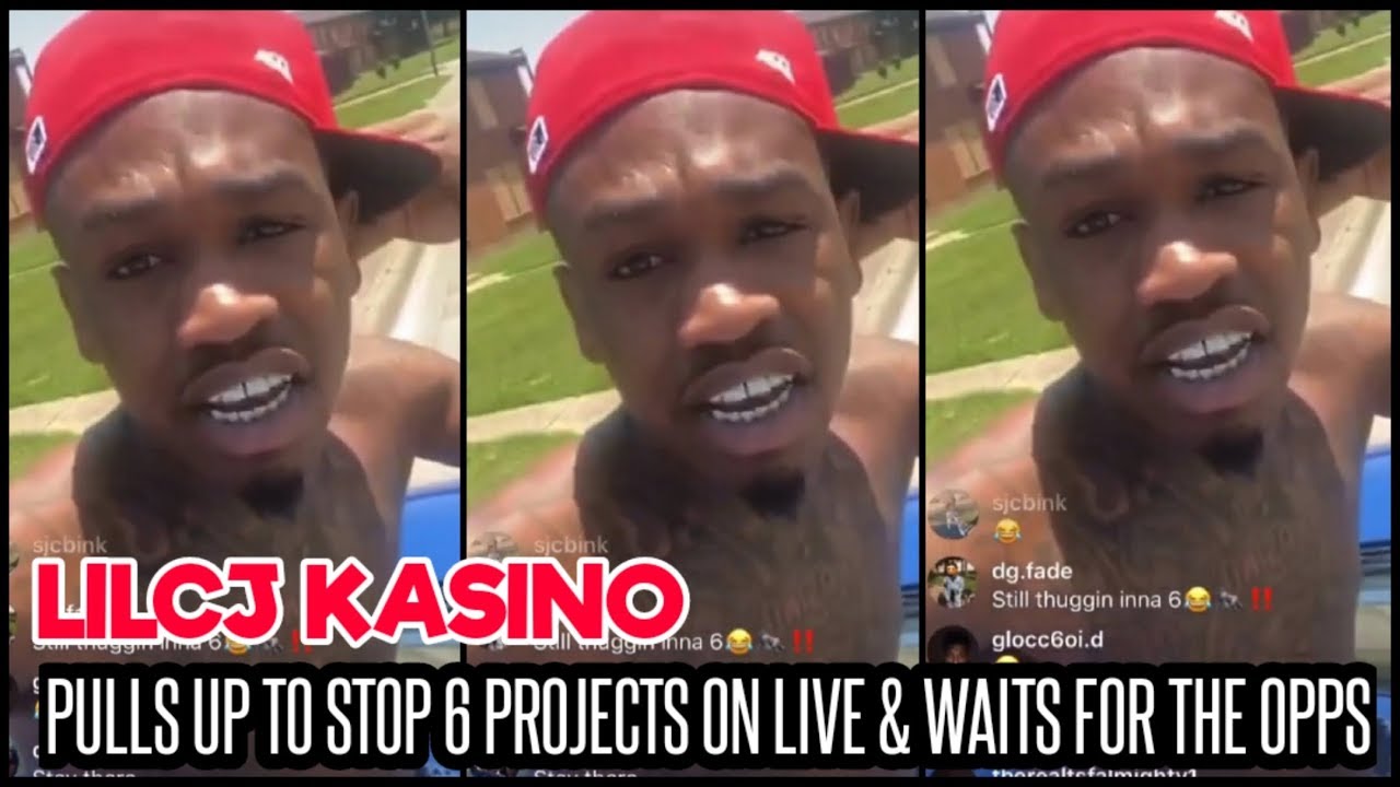 Lilcj Kasino Pulls Up To The Stop 6 Projects After Boogotti Kasino Made ...