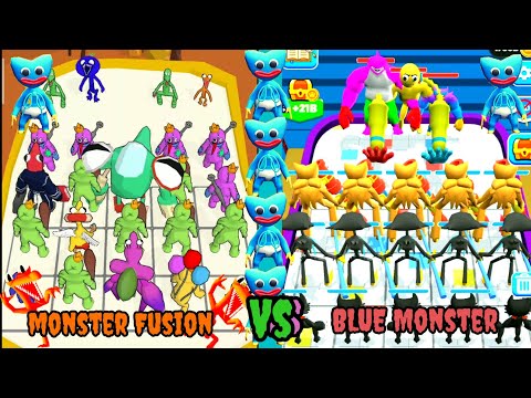 Merge Master Blue Monster vs Merge Fusion Rainbow Friends Android ...