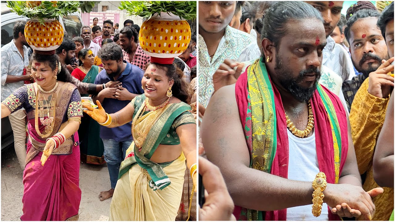 Talwar Shiva Pothuraju Saman Pooja | Talwar Shiva Pothuraju Entry ...