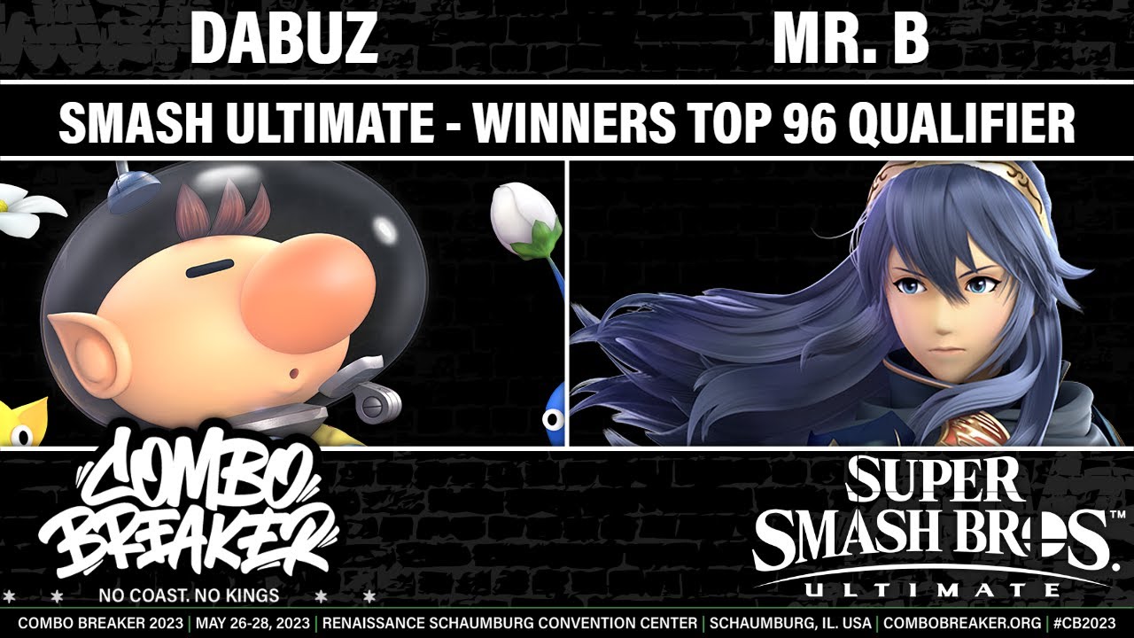 COMBO BREAKER 2023 WINNERS TOP 96 QUALIFIER - Dabuz (Olimar) vs Mr. B ...