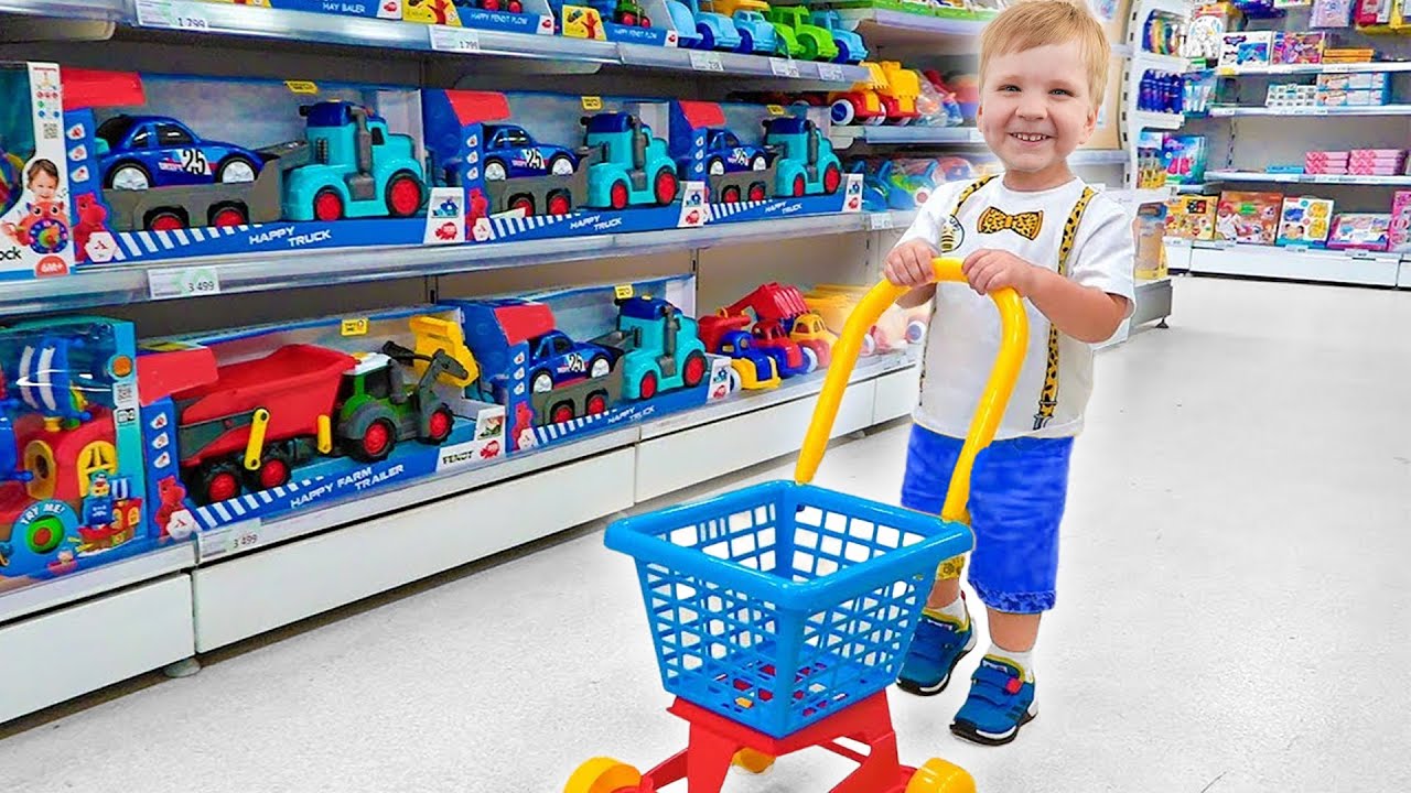 Amelia & Arthur visit the Toystore to buy a present. - YouTube