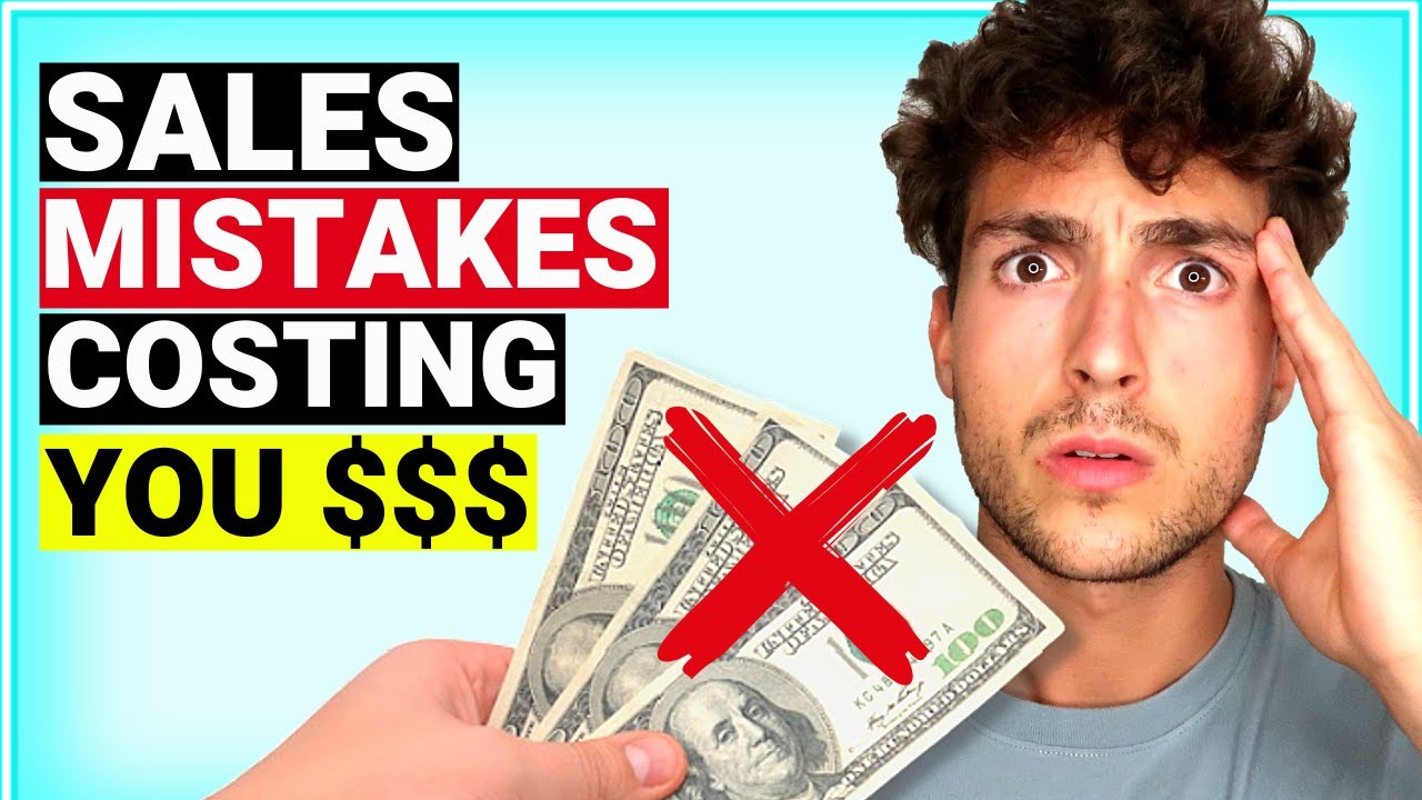 TOP 5 Common Sales Mistakes [Costing you SMMA clients!] - YouTube
