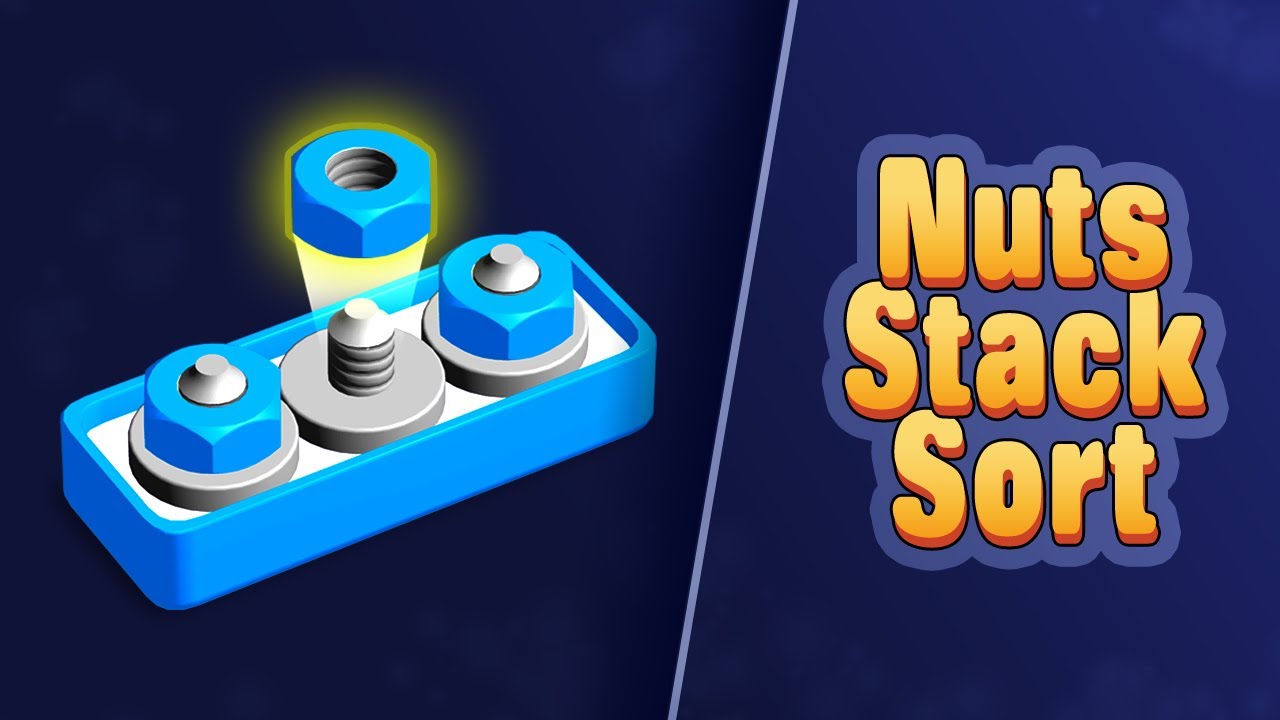 "Nuts Stack Sort: Nuts & Bolts" - Play without downloading! - Click and ...