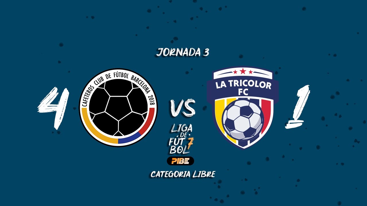 Cafeteros 4 • La Tricolor FC 1 I Jornada 3 Ligas PIBE 🟠⚫️ Verano 2023 ...