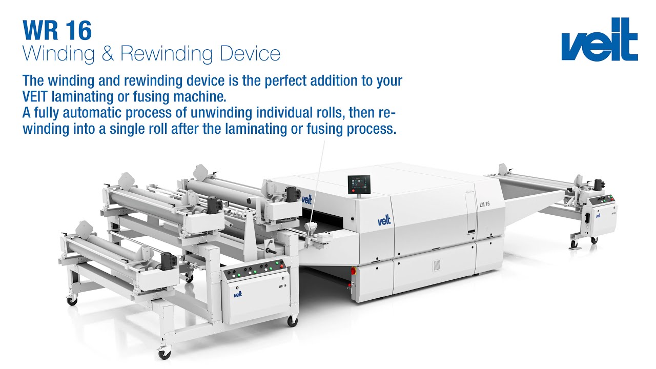 WR 16 Winding and Rewinding Device - YouTube