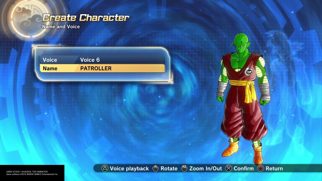 DRAGON BALL XENOVERSE 2 How to make piccolo - YouTube