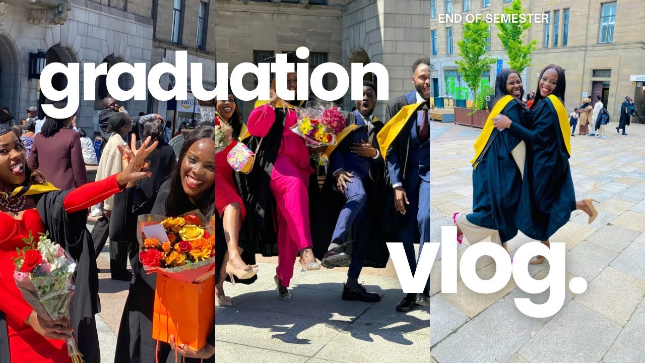 My MSc graduation vlog -University of Dundee #graduation #graduate #uk ...
