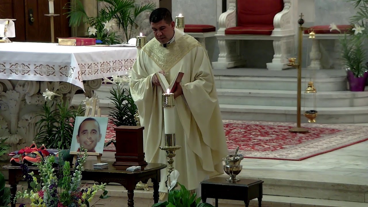 Funeral Mass for Elias Salazar - YouTube