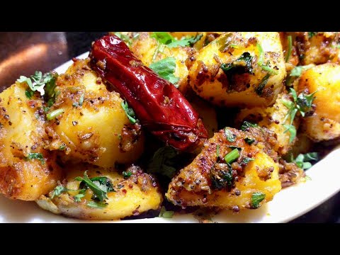 Ghee Aloo Dhaba Style/ No Onion No Garlic/ Potato Recipe (Aparna’s ...