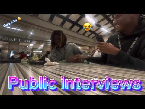 Public interviews gets wild! (Funny😂) - YouTube
