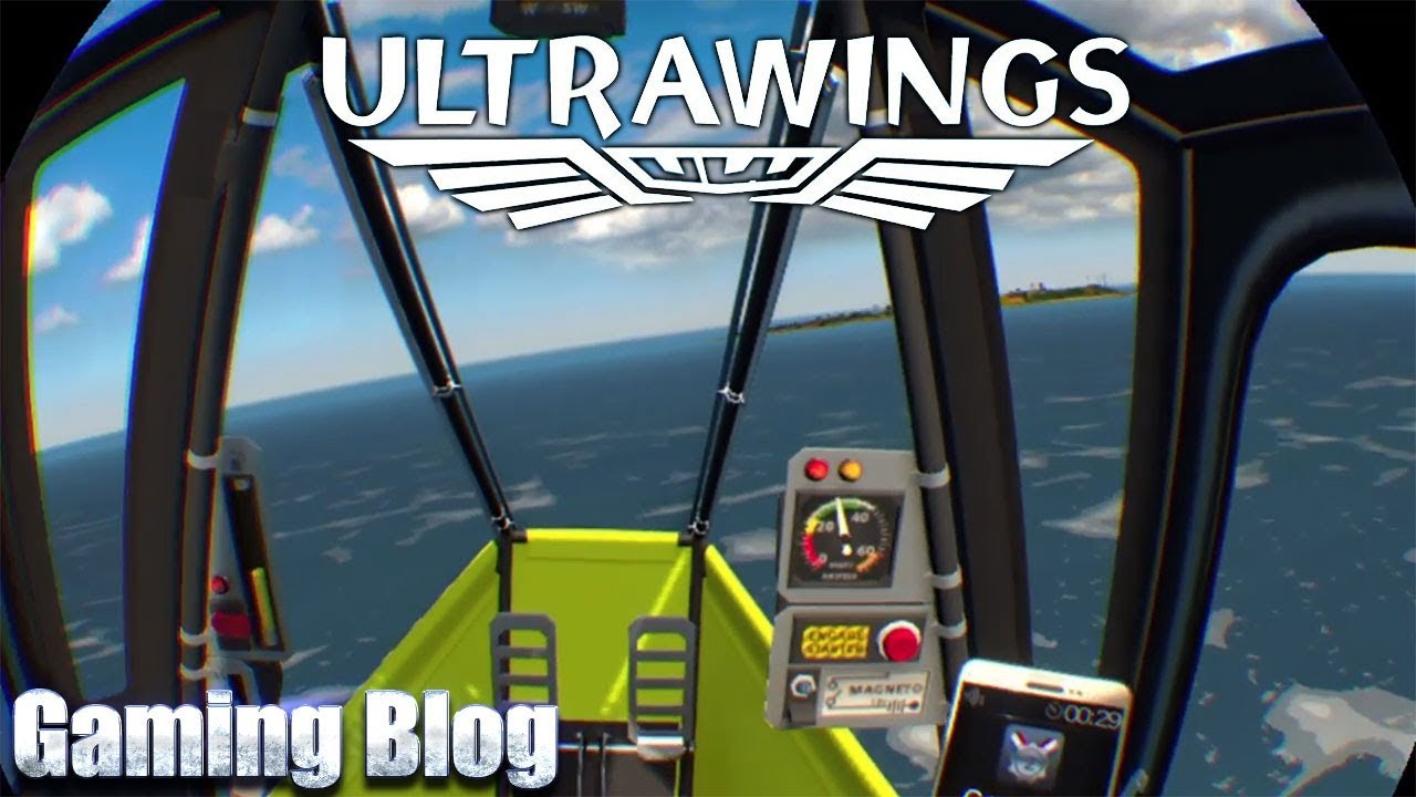First Time Flying In VR With UltraWings PSVR - YouTube