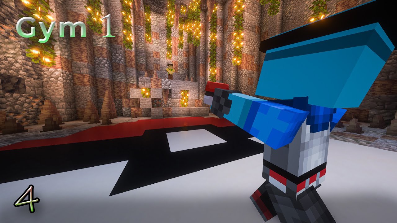 "Our first gym battle!" | Cobblemon 1.6 Episode 4 - YouTube