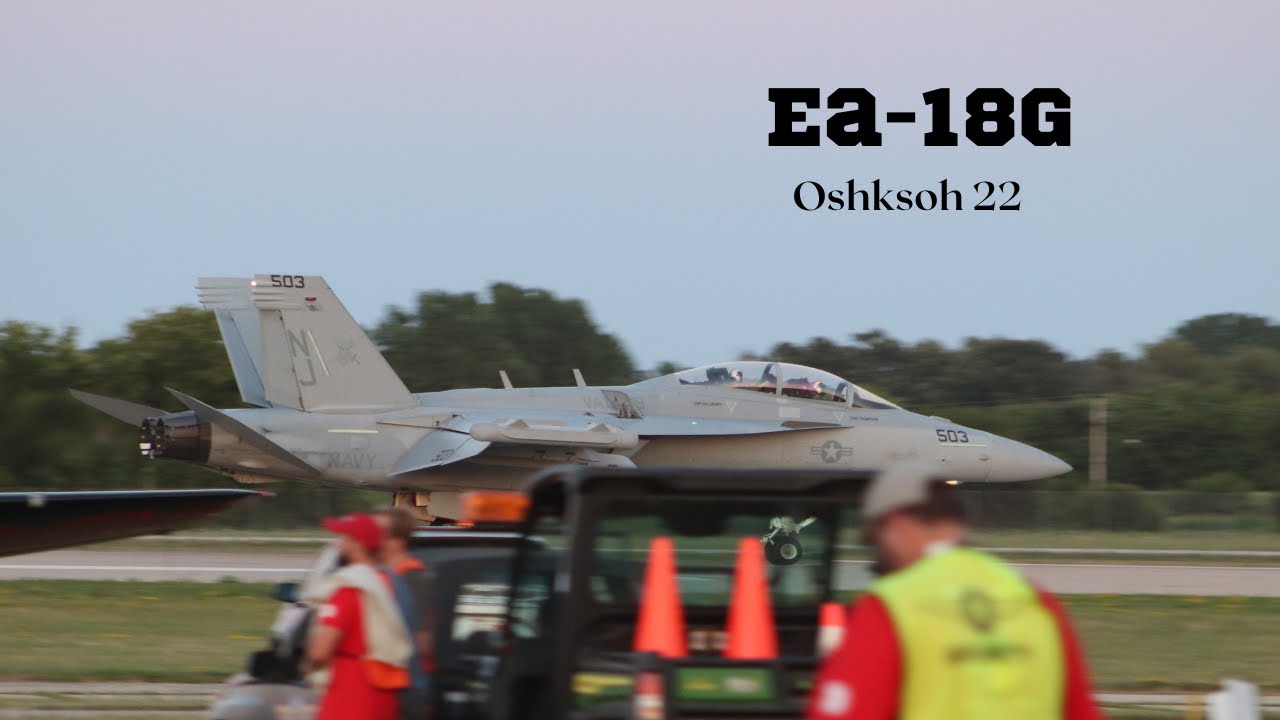 EA-18g demo at EAA AirVenture Oshkosh 2022 #eaa - YouTube