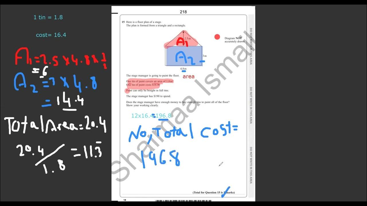 Pearson Edexcel International GCSE In Mathematics A (4MA1) Paper 1F - YouTube