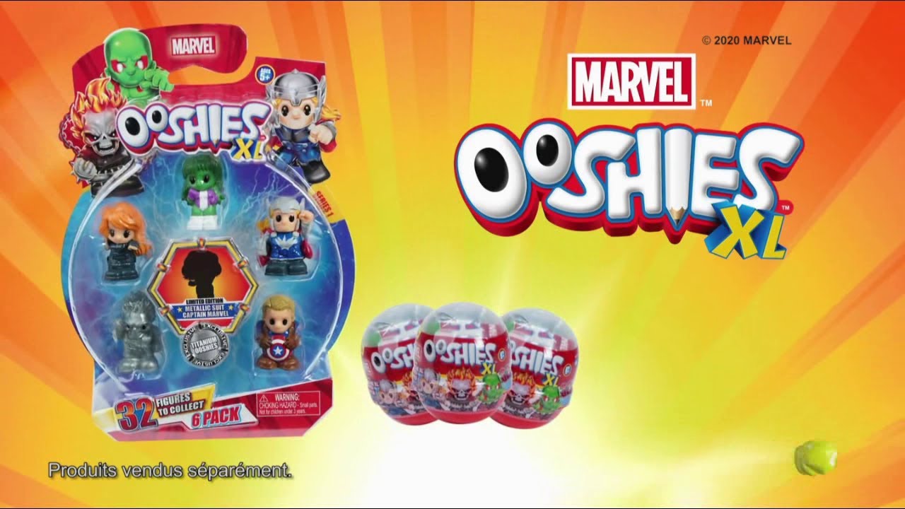 Ooshies XL Marvel "collectionne les tous" Publicité 0:12 - YouTube