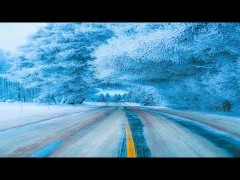 Karlı Havada Yolculuk | Fahren auf Schneelandschaft | Driving in Snow