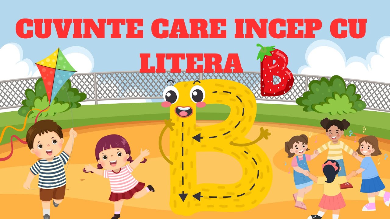 Descoperim Alfabetul - Cuvinte cu Litera B | Desene Animate Educative ...