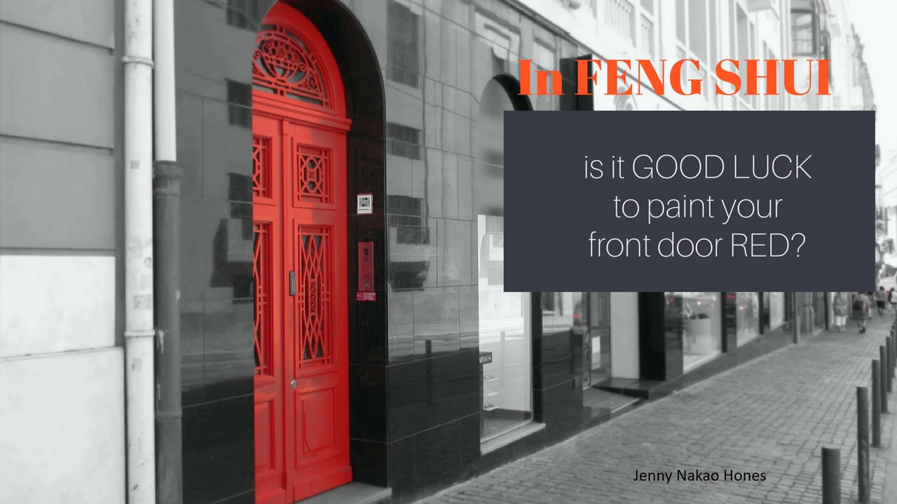 Is it good luck to paint your red front door? - YouTube