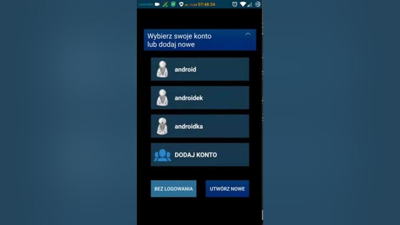 zmiana motywu aplikacji - YouTube