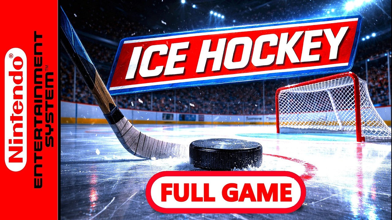 Ice Hockey (NES, 1988) – Full Game [No Commentary | 1080p 60FPS] - YouTube