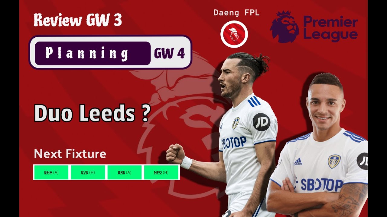Review Gameweek 3 dan Plan Gameweek 4 - YouTube
