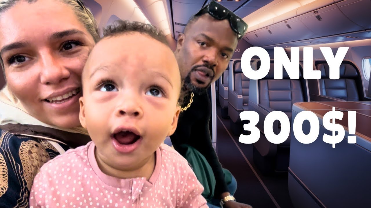 Flying Business Class with a Baby For the FIRST TIME: 300$ ONLY! - YouTube