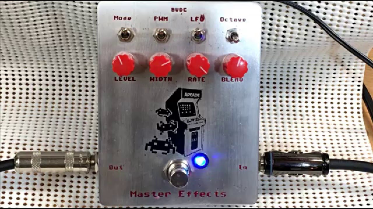 Master Effects Arcadiator 8-bit Fuzz - YouTube