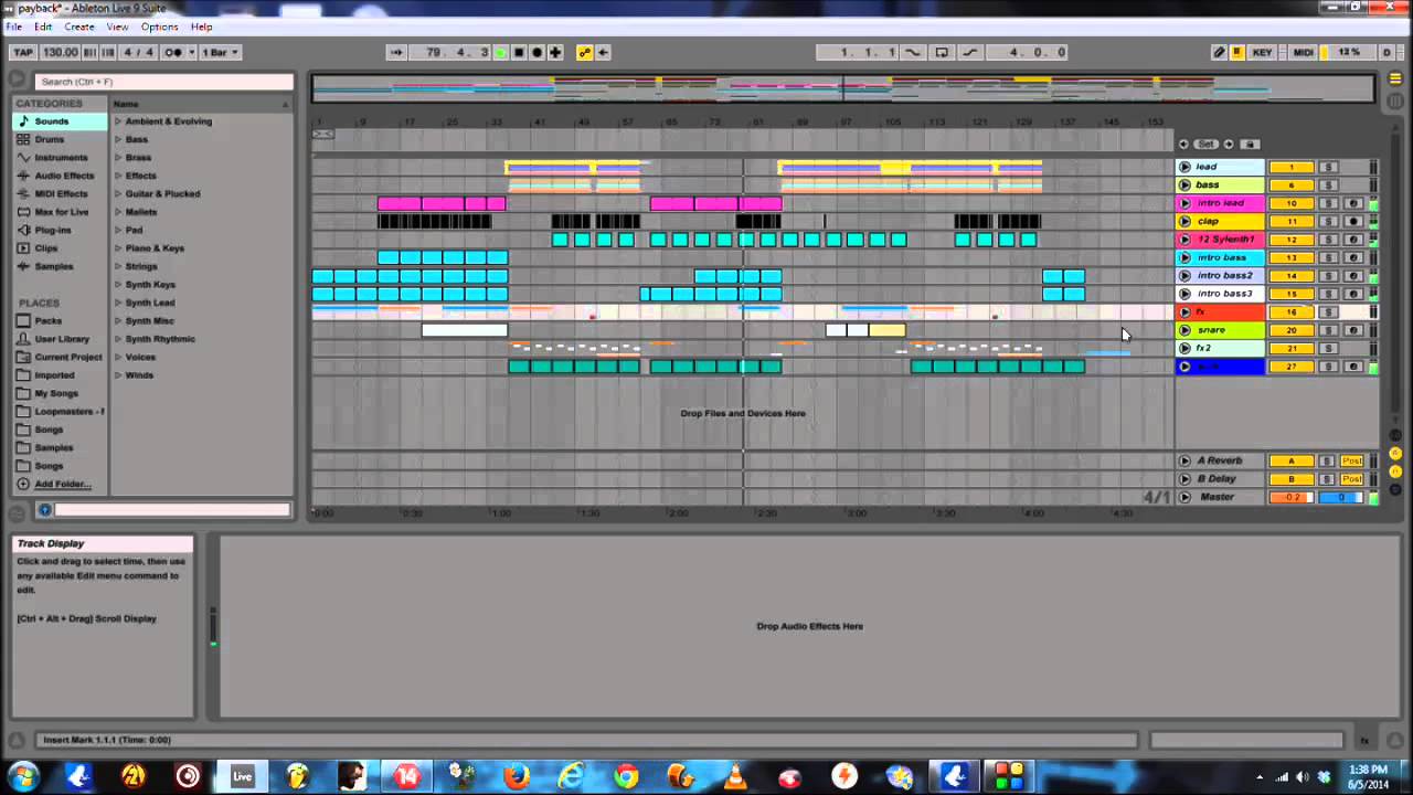 Steve Angello Payback ableton remake with .als file - YouTube