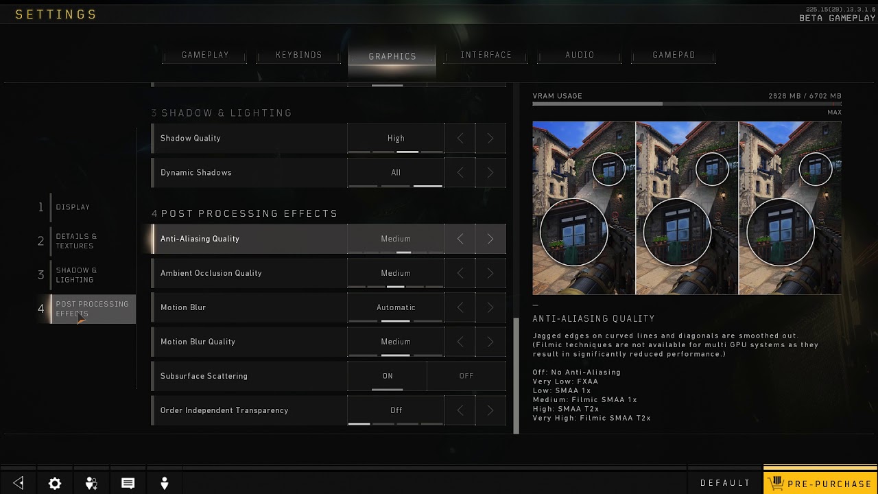 How to Enable Order independent transparency in Black Ops 4 - YouTube
