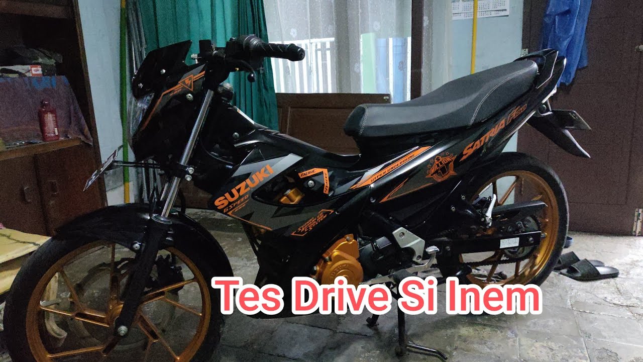 Ternyata Enak Juga Naik‼️Satria fu SI Inem - YouTube