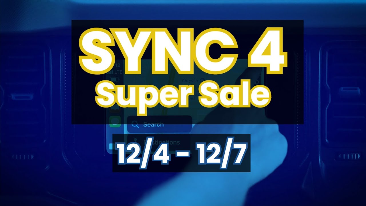 SYNC4 Super Sale 2022 - YouTube