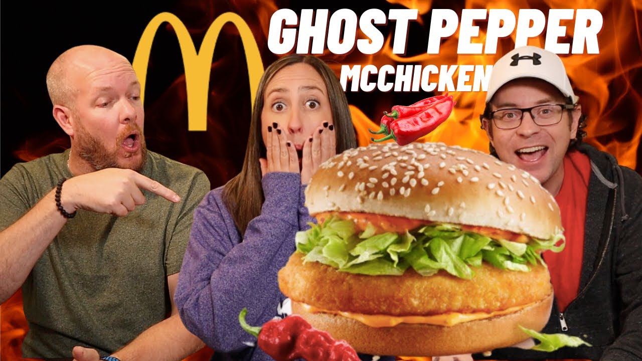 McDonalds Ghost Pepper McChicken - Absolute Fire! Is the Spiciest ...