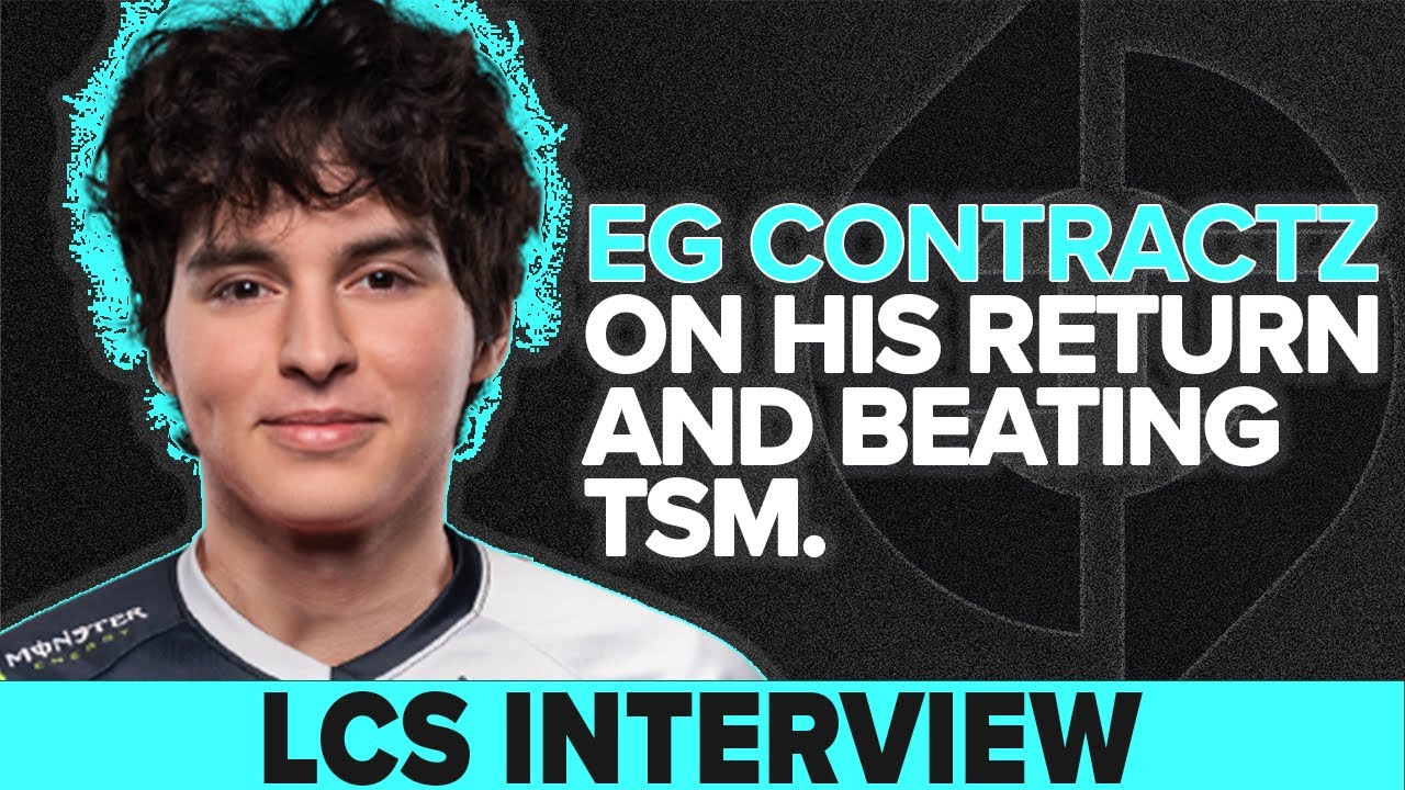 EG Contractz on getting another LCS shot "It felt like I was losing ...