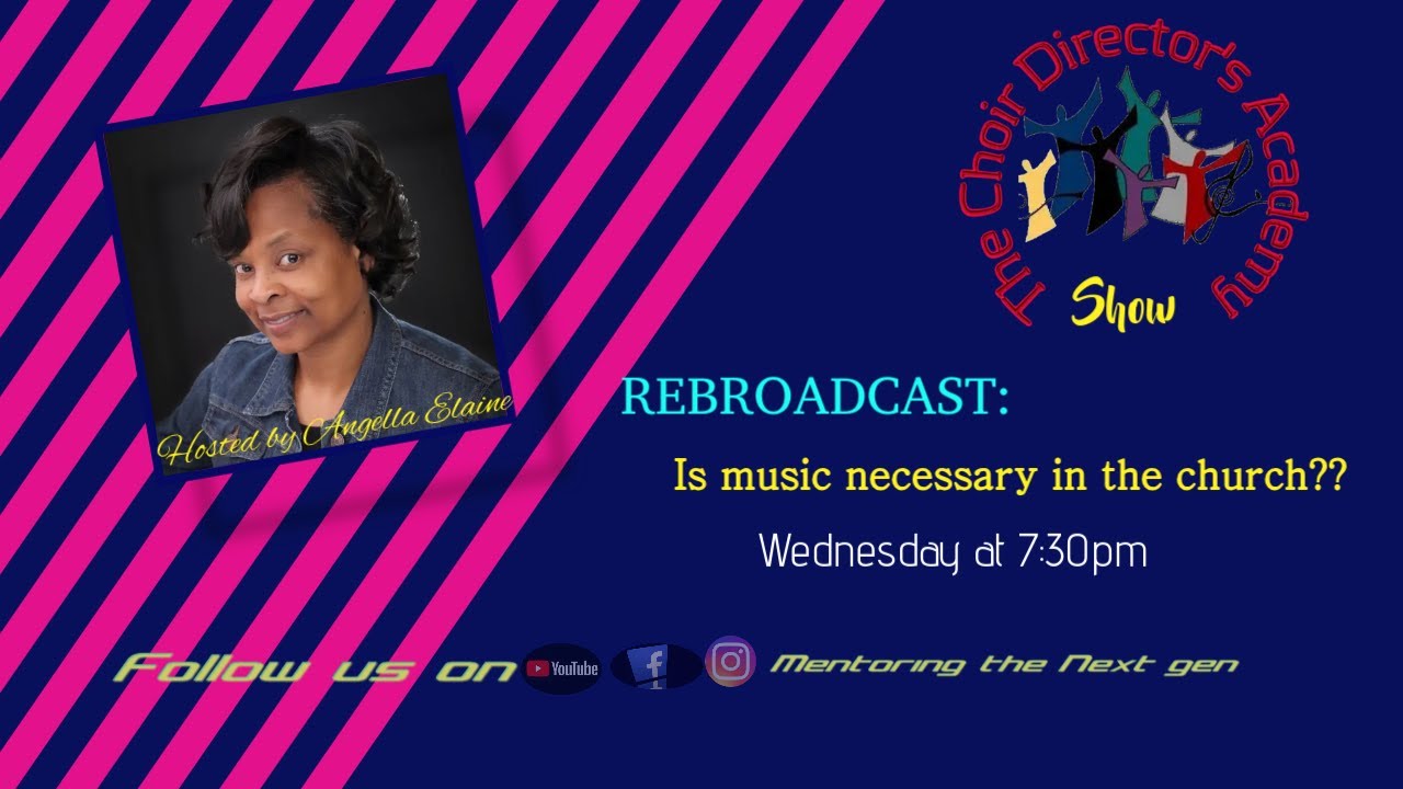REBROADCAST : Is music necessary in the church? - YouTube