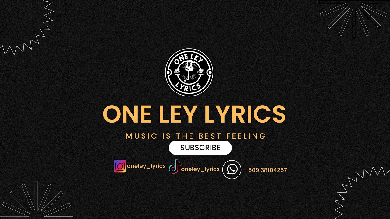 Diffusion en direct de One Ley Lyrics Video - YouTube