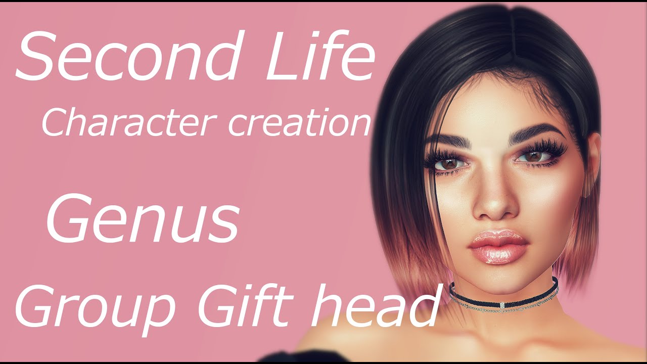 【Second Life】Character Creation Genus Group Gift Head #SecondLife #SL ...