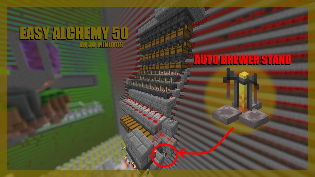 ALCHEMY 50 FACIL Y RAPIDO (auto brewer) Hypixel Skyblock - YouTube