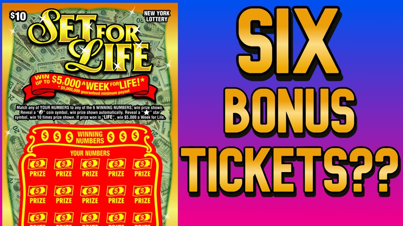 This happened when we played SIX Bonus Tickets | Set for LIFE Saturday ...