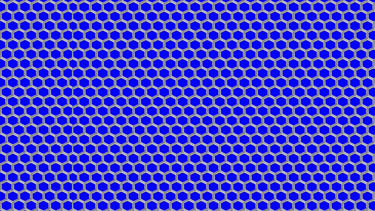 Hexagonal Green screen Free Footage - YouTube