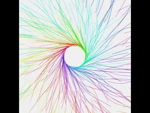 Color ring. #creativecoding #openframeworks #プログラミング - YouTube