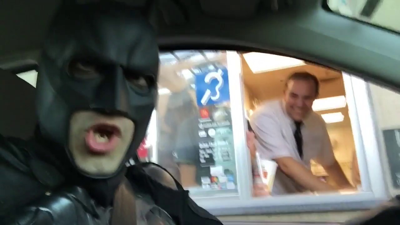 Batman Drive Thru Fun! - YouTube