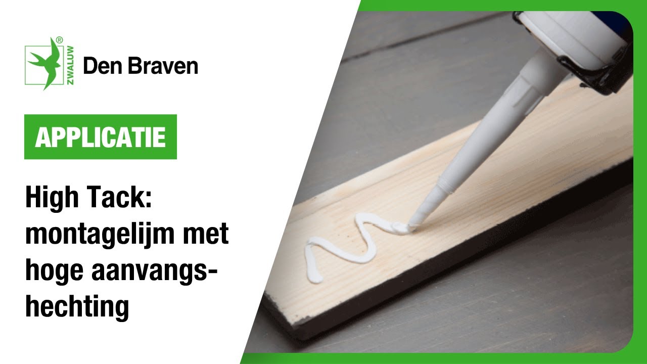 Den Braven Zwaluw High Tack kopen? | Verfwinkel.nl