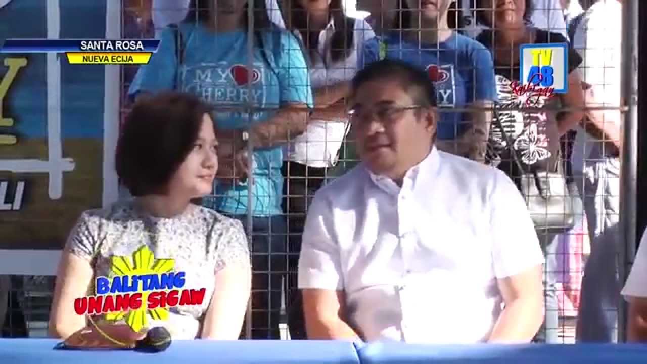 GOVERNOR AURELIO “OYIE” UMALI AT CONGRESSWOMAN CHERRY UMALI, DUMALO SA ...