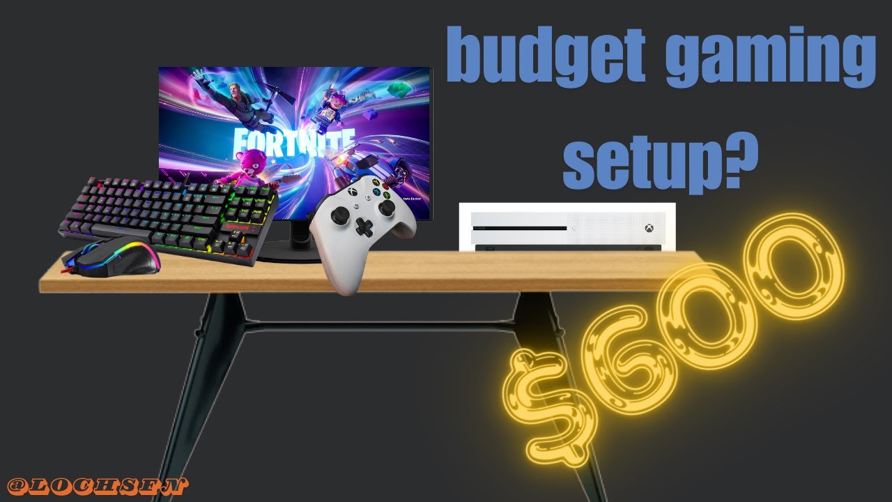 Budget Gaming Setup! - YouTube