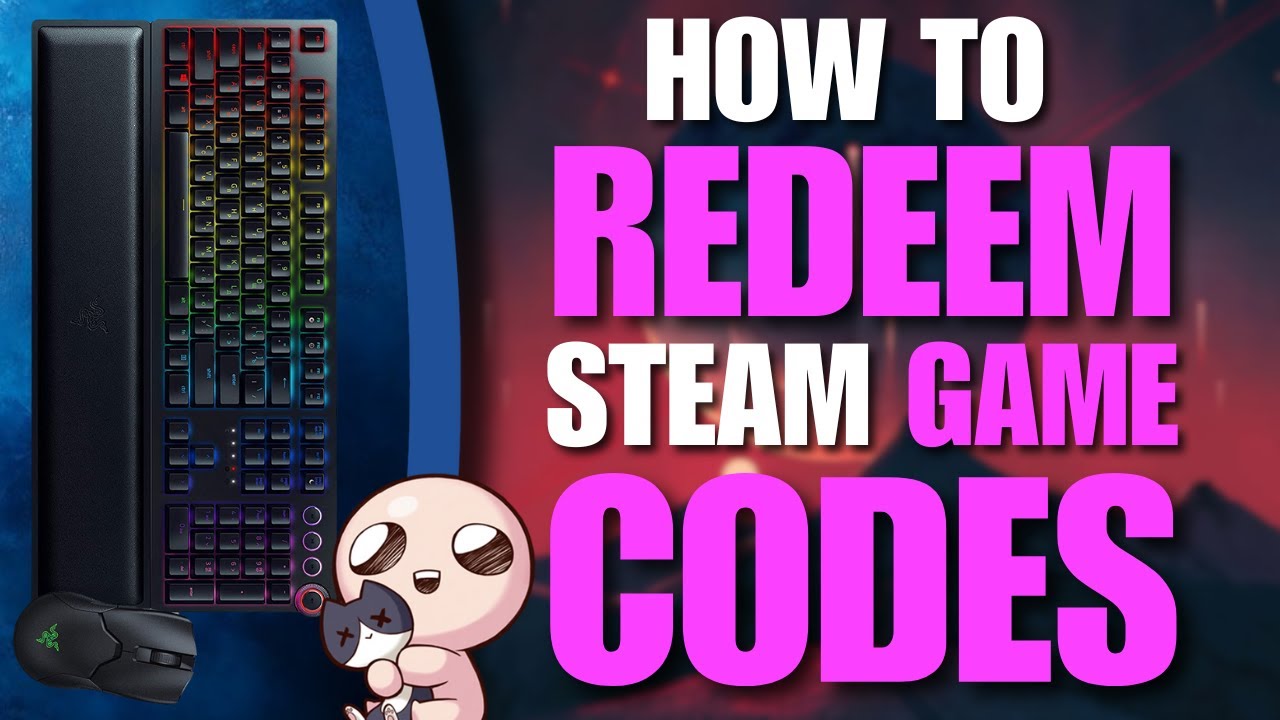 How To Redeem Steam Codes - YouTube