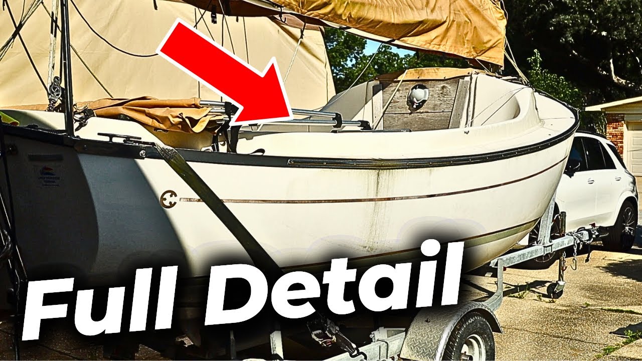Extreme Oxidation & Mildew! | Full Boat Detail - YouTube