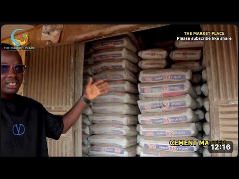 THE CURRENT PRICE OF CEMENT IN NIGERIA WILL SHOCK YOU #amustwatch 