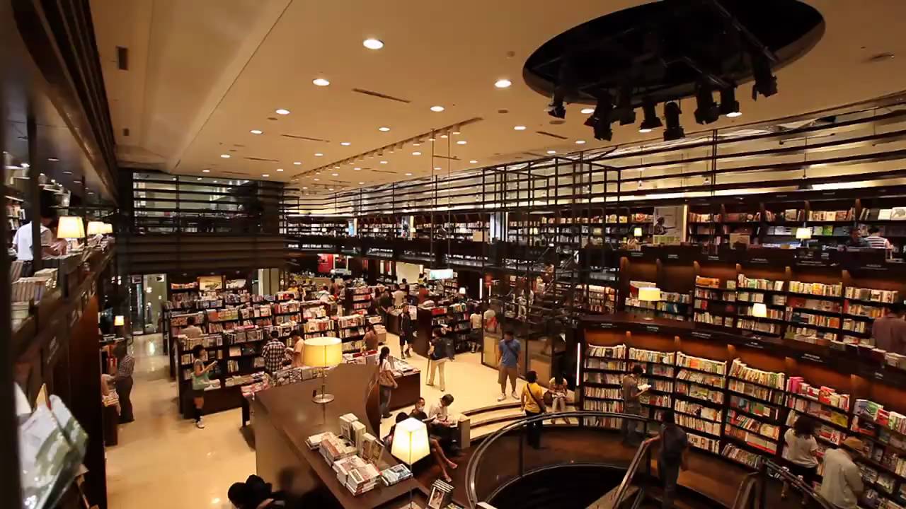 Eslite Bookstore in ChungYo Dept. Store Taichung, Taiwan 3 of 3 - YouTube