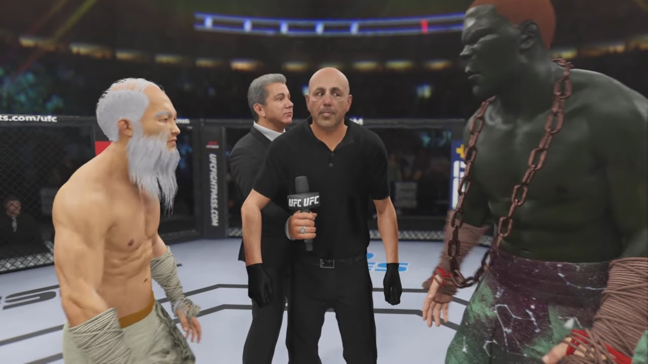 UFC 4 - Old Bruce Lee vs. Swamp Titan - Crazy UFC 👊🤪 - YouTube